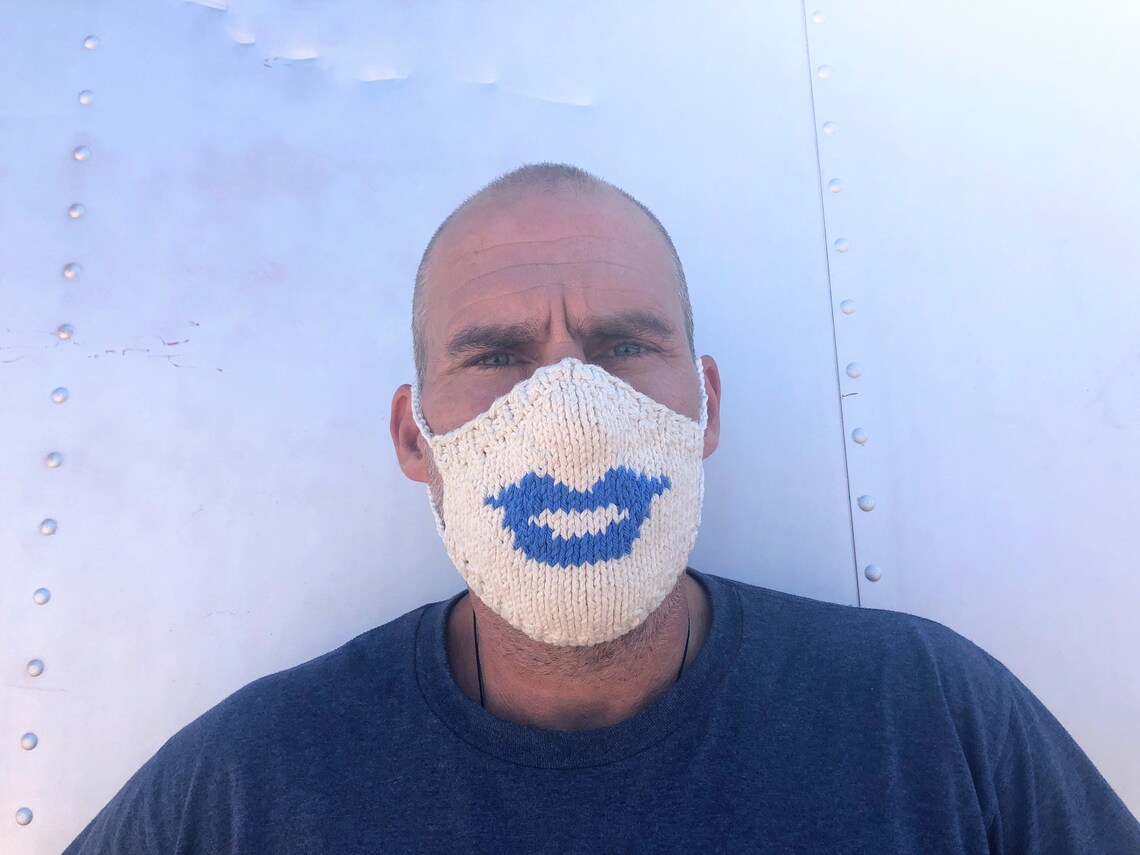 Easy Face Mask Knitting PATTERN, LIPS Mask, Smile, Face Mask Pdf, Easy ...