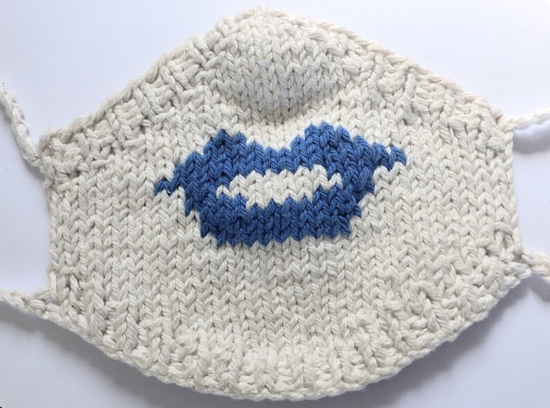 Easy Face Mask Knitting PATTERN, LIPS Mask, Smile, Face Mask Pdf, Easy ...
