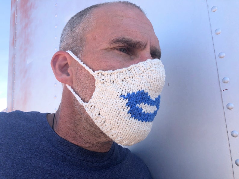 Easy Face Mask Knitting PATTERN, LIPS Mask, Smile, Face Mask Pdf, Easy ...