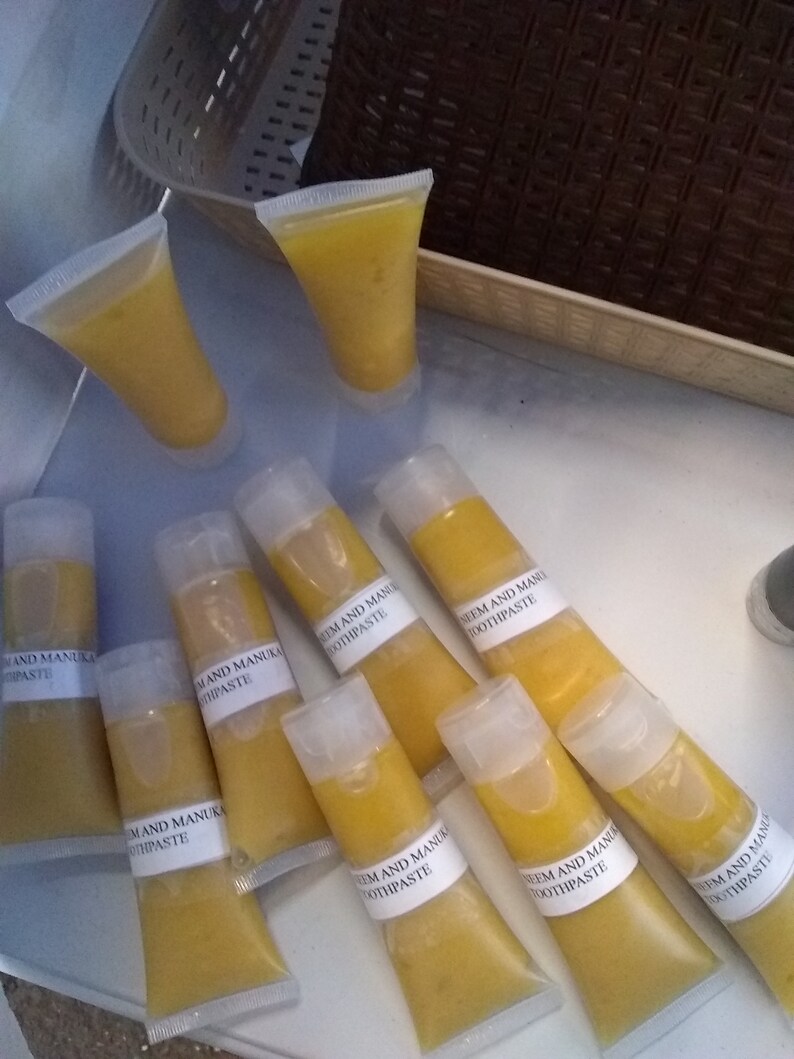 Neem & Manuka Honey Toothpaste | Etsy