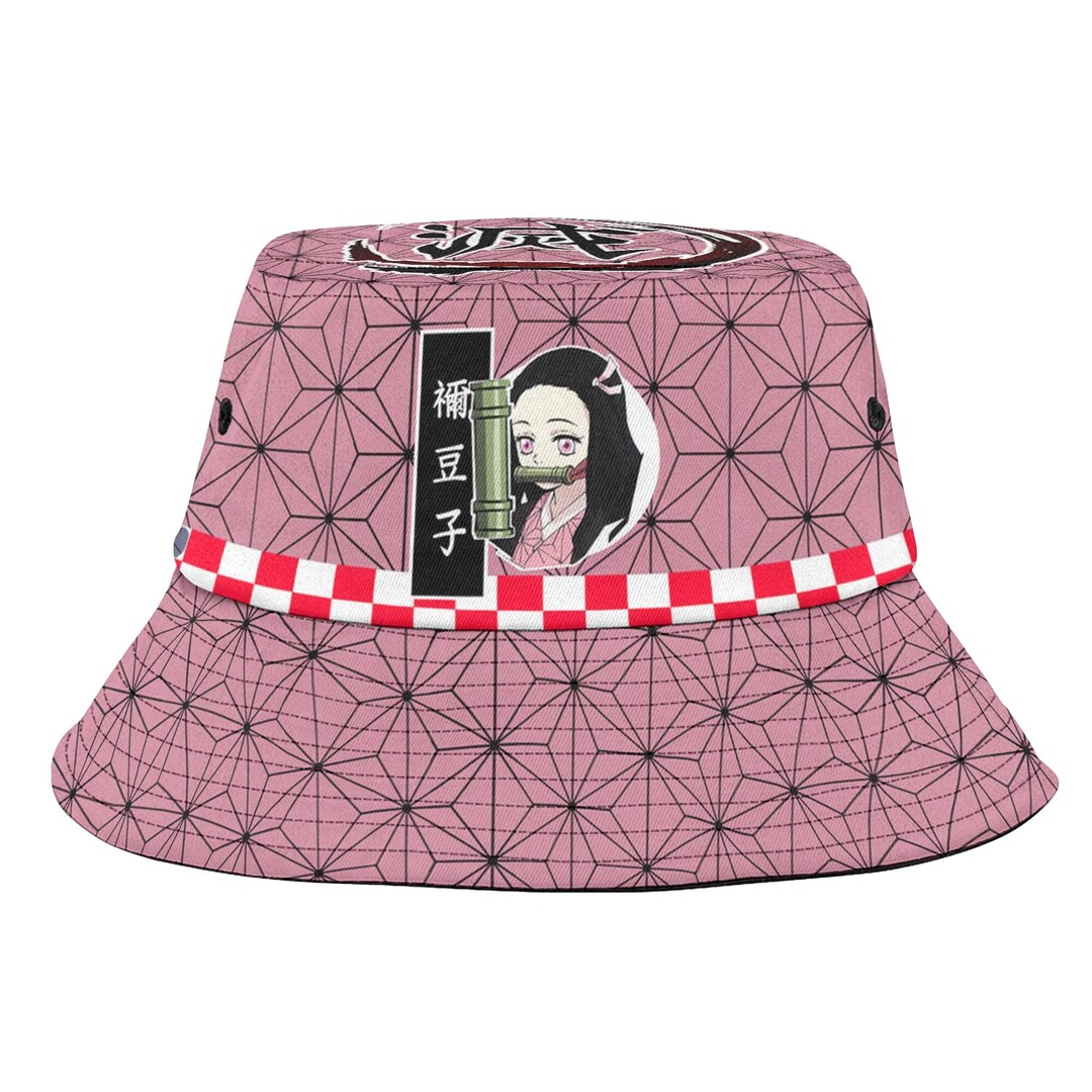 Nezuko Kamado Anime Bucket Hat - Etsy