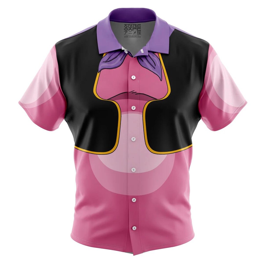 Majin Buu Button up Hawaiian Shirt - Etsy