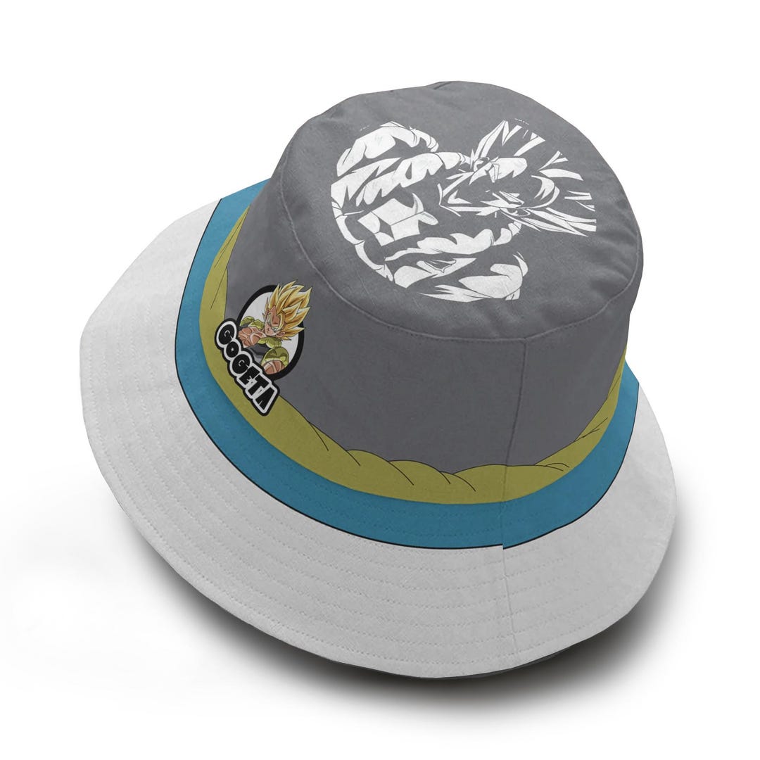Gogeta Anime Bucket Hat - Etsy