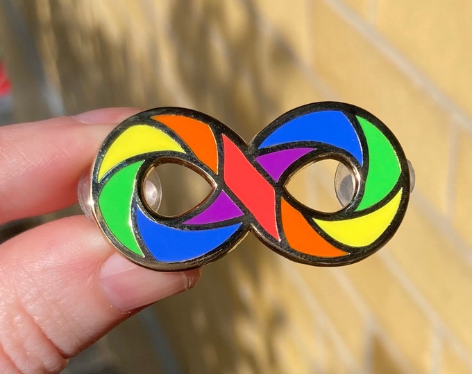 Autistic and Anxious Rabbit Hard Enamel Pin - Etsy Australia