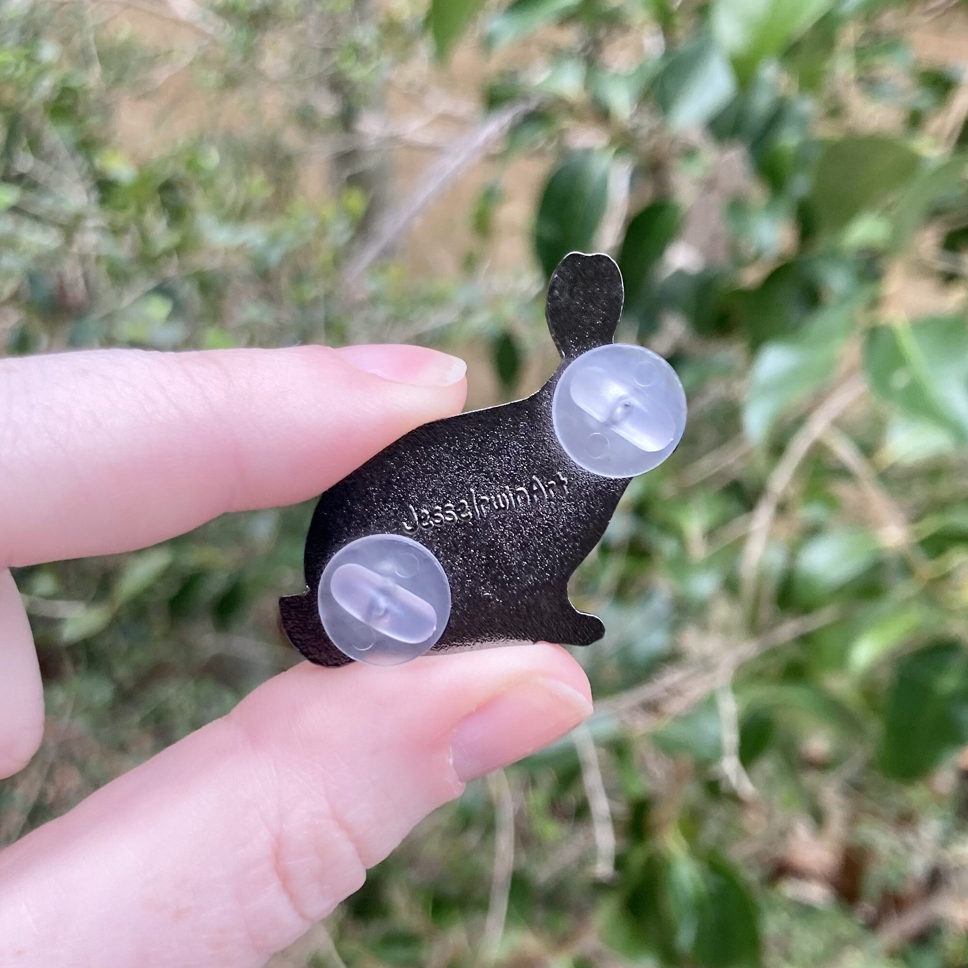 Autistic and Anxious Rabbit Hard Enamel Pin - Etsy Australia