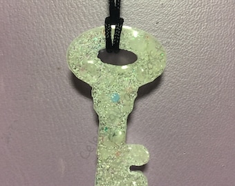 Courage Key Necklace - Etsy