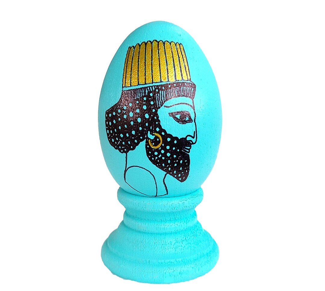 1 Hand-painted Egg, Haftseen Egg, Persian Egg, Cyrus the Great ...