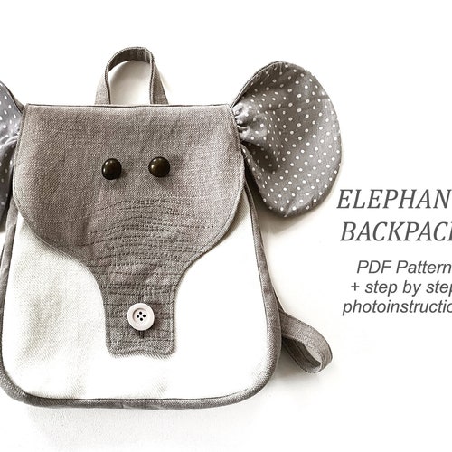 Blake Toddler Backpack PDF Sewing Pattern | Etsy