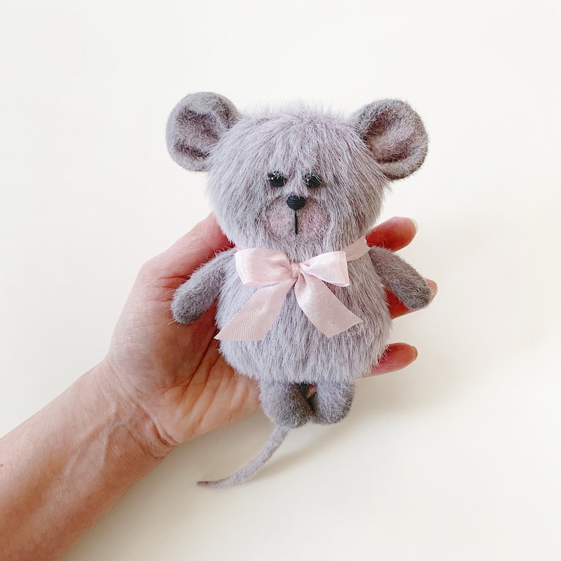 Mouse Sewing Pattern, Plush Mouse DIY PDF, Instant Download How to Make ...