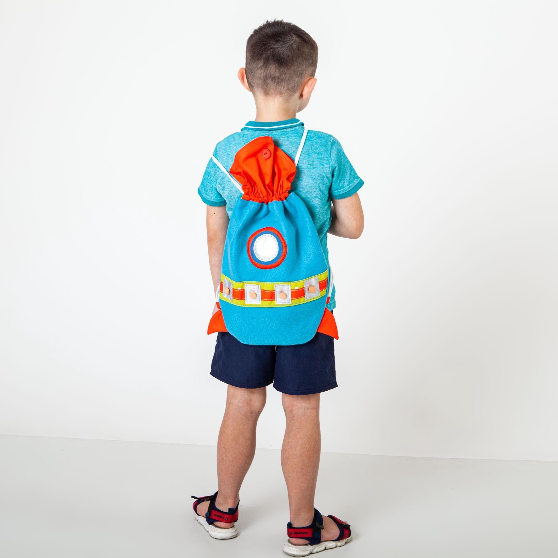 Rocket Backpack Pattern Pdf, Child Drawstring Bag Tutorial - Etsy