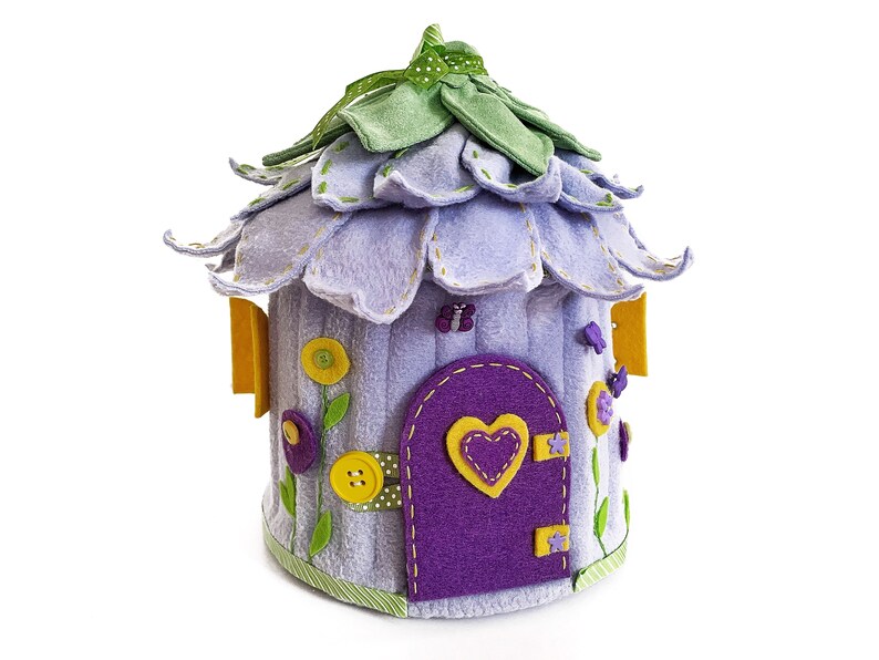 Fairy House Pattern Felt House Sewing Pattern Sensory Toys - Etsy
