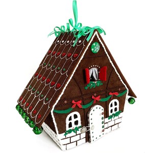 Putz House Felt Pattern Christmas Fairy House Sewing Pattern PDF - Etsy
