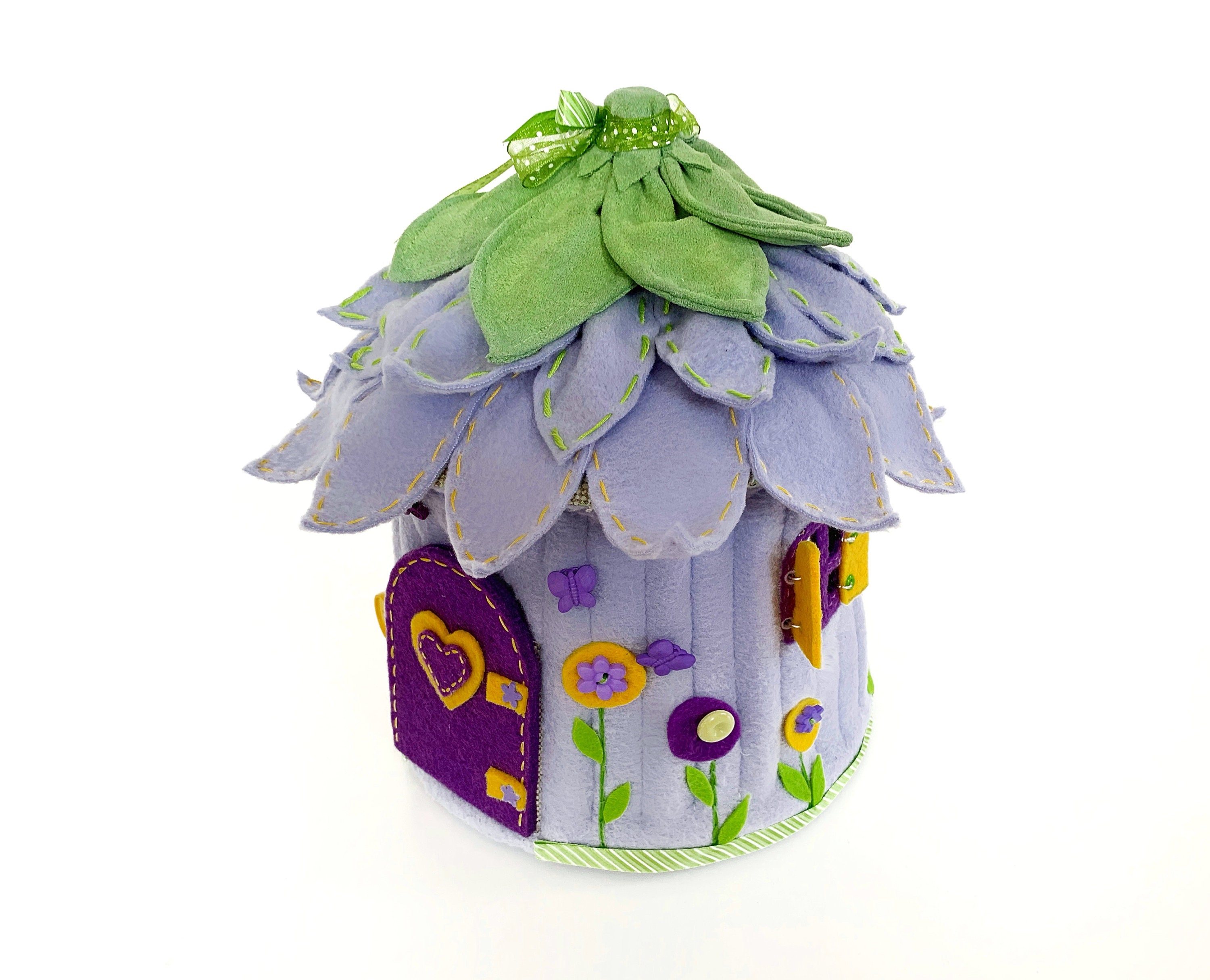 Fairy House Pattern Felt House Sewing Pattern Sensory Toys - Etsy