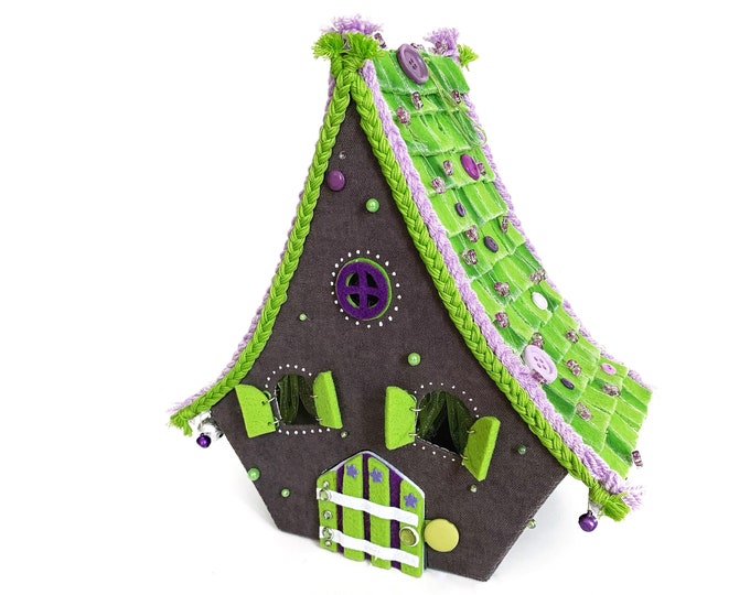 Felt Autumn Fairy House Sewing Pattern: DIY Woodland Playset (PDF & SVG ...