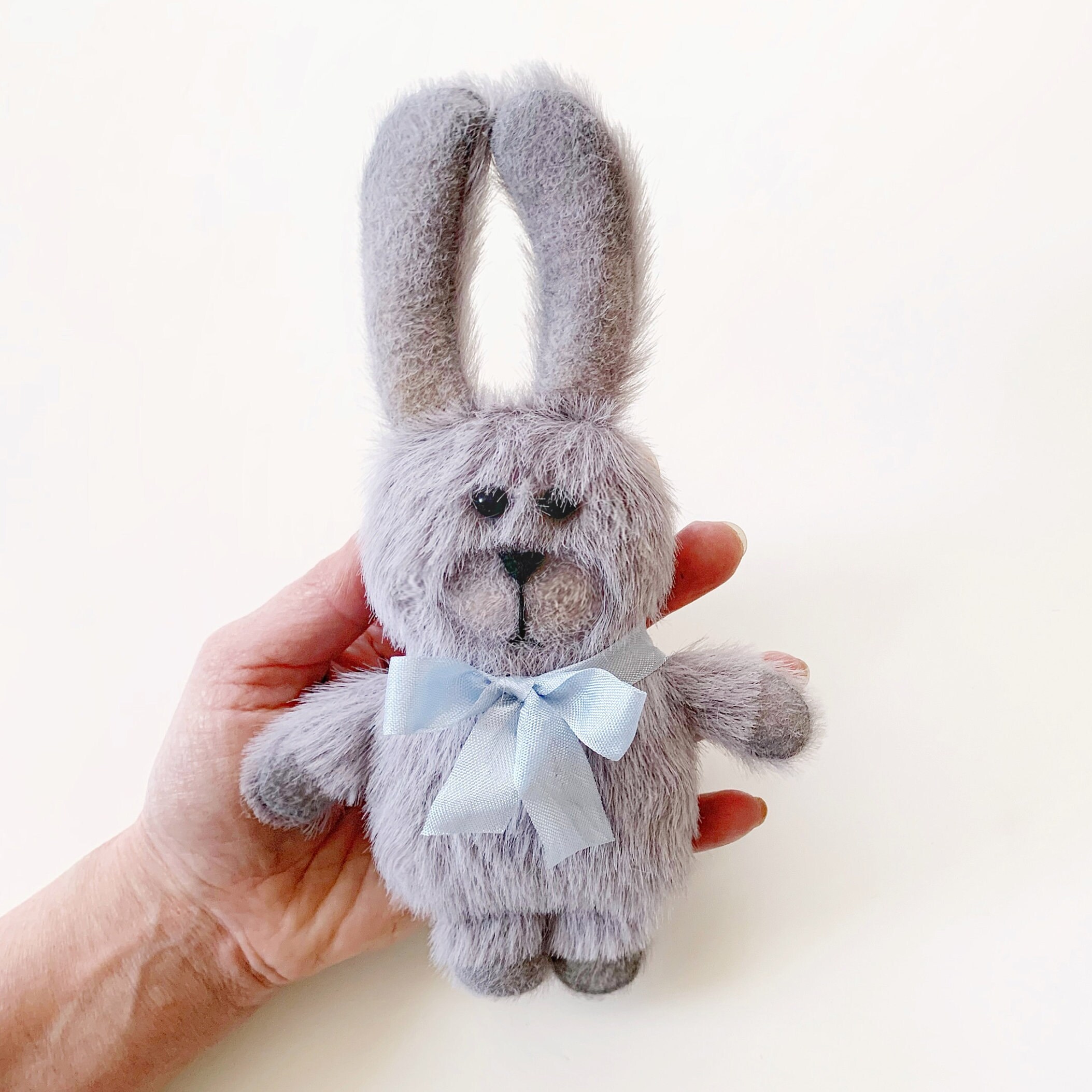 Small Plush Bunny Sewing Pattern Stuffed Bunny Rabbit Pattern - Etsy