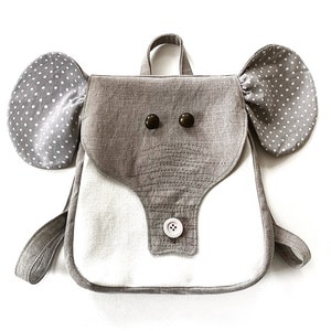 Toddler Backpack Sewing Pattern Elephant Backpack Pattern - Etsy