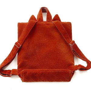 Kids Backpack Sewing Pattern, Cat Backpack Tutorial, Kids Bag Pattern ...