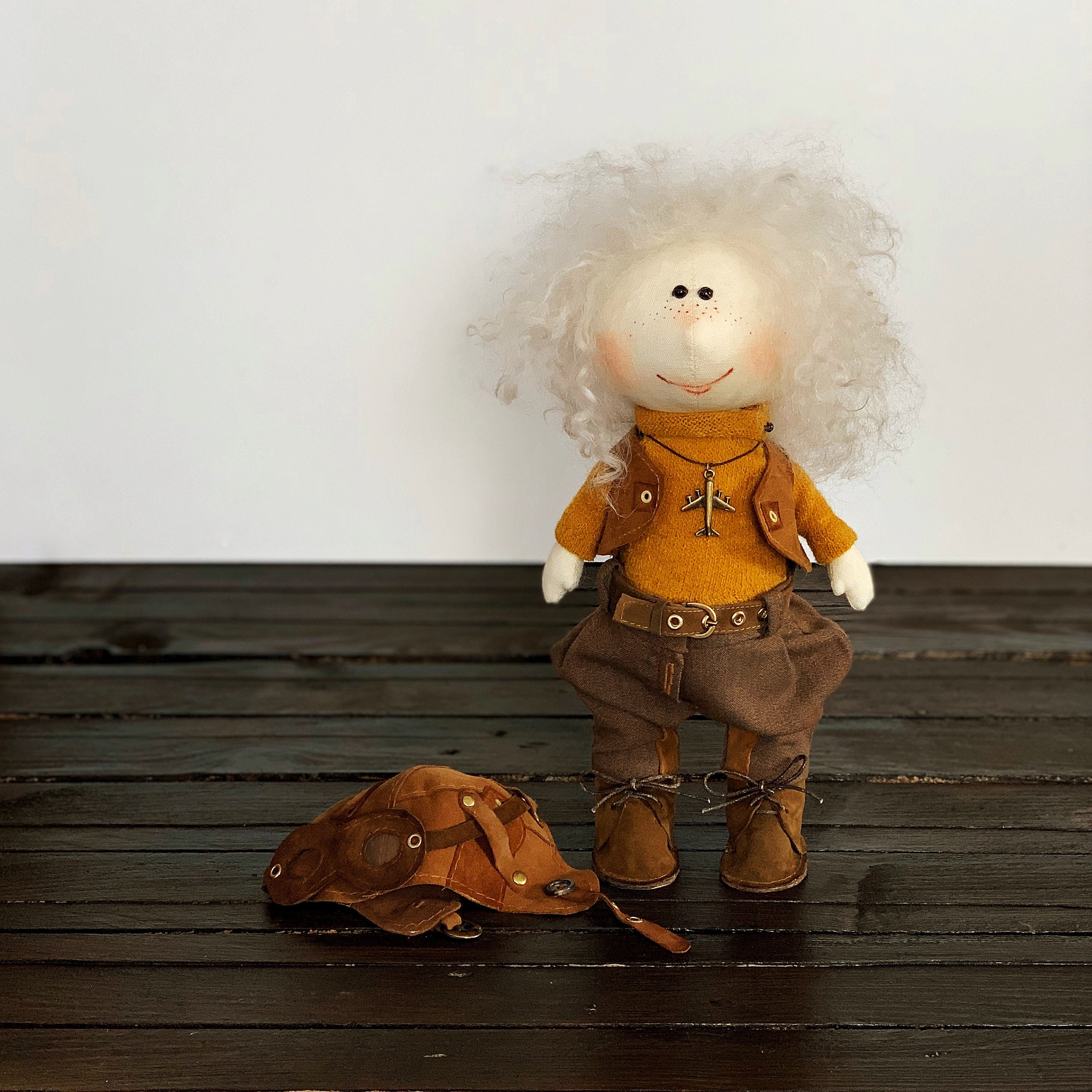 AVIATOR DOLL Pattern PDF Digital Pattern Fabric Doll Pattern - Etsy