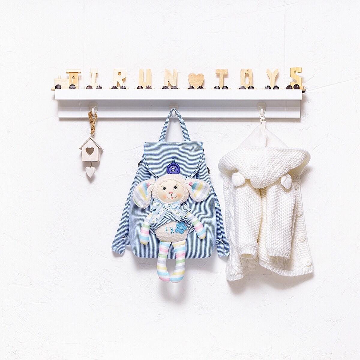 Small Kids Backpack Toddler Backpack Girl Boy White Backpack - Etsy