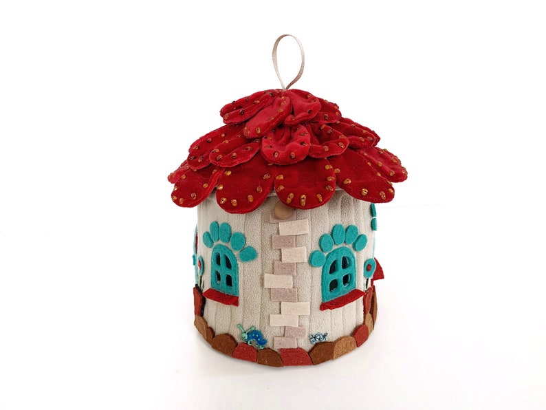 Fairy House Sewing Pattern, Felt House, Fabric Doll House PDF Pattern ...