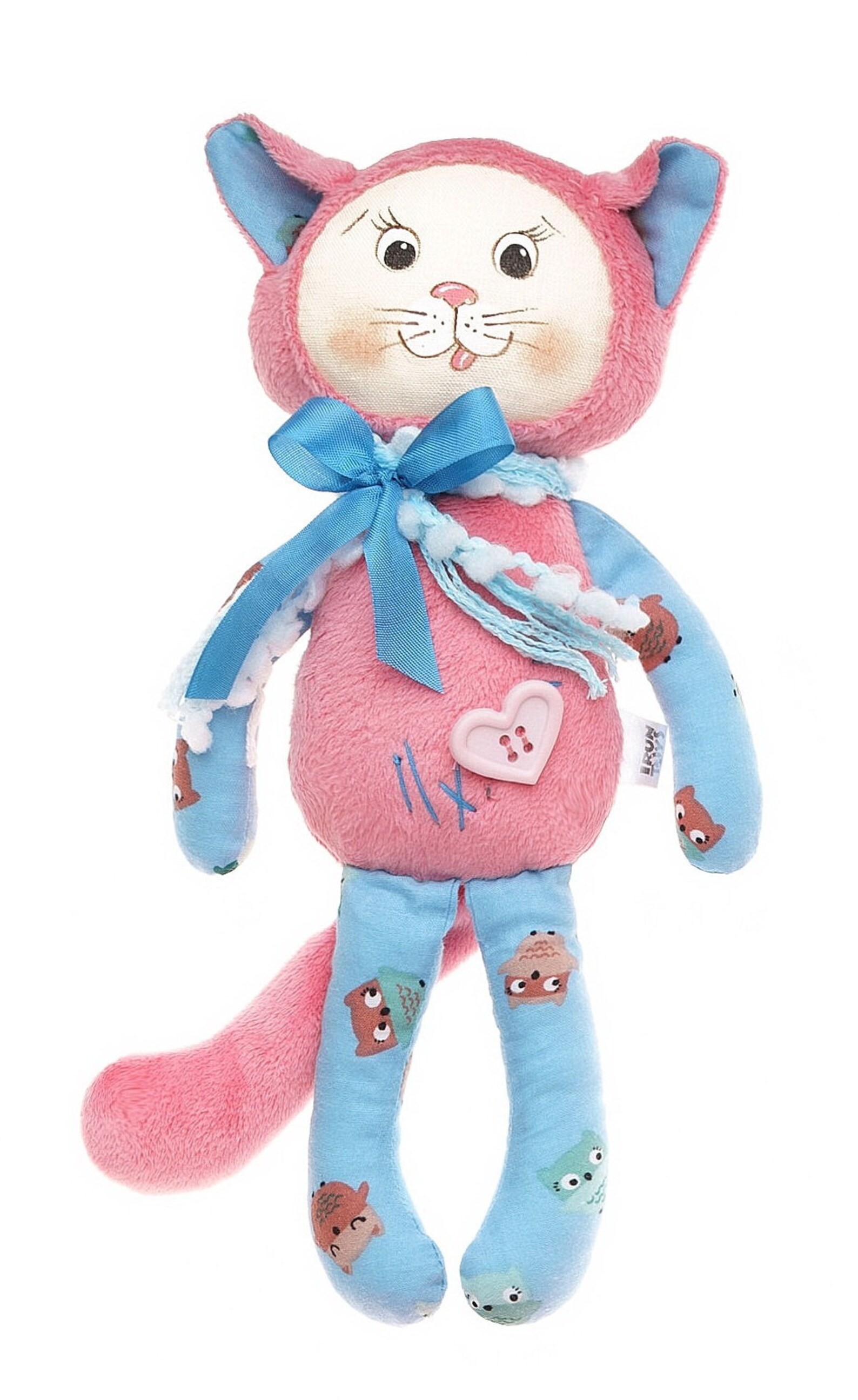 Plush Сat Sewing Pattern Kitten Pattern PDF Plushie Sewing Pattern - Etsy