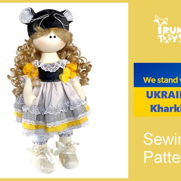 Tilda Doll Pattern - Etsy UK