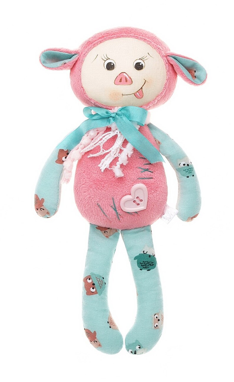 Stuffed Pig Sewing Pattern Plushie Pig Pattern PDF Infant | Etsy