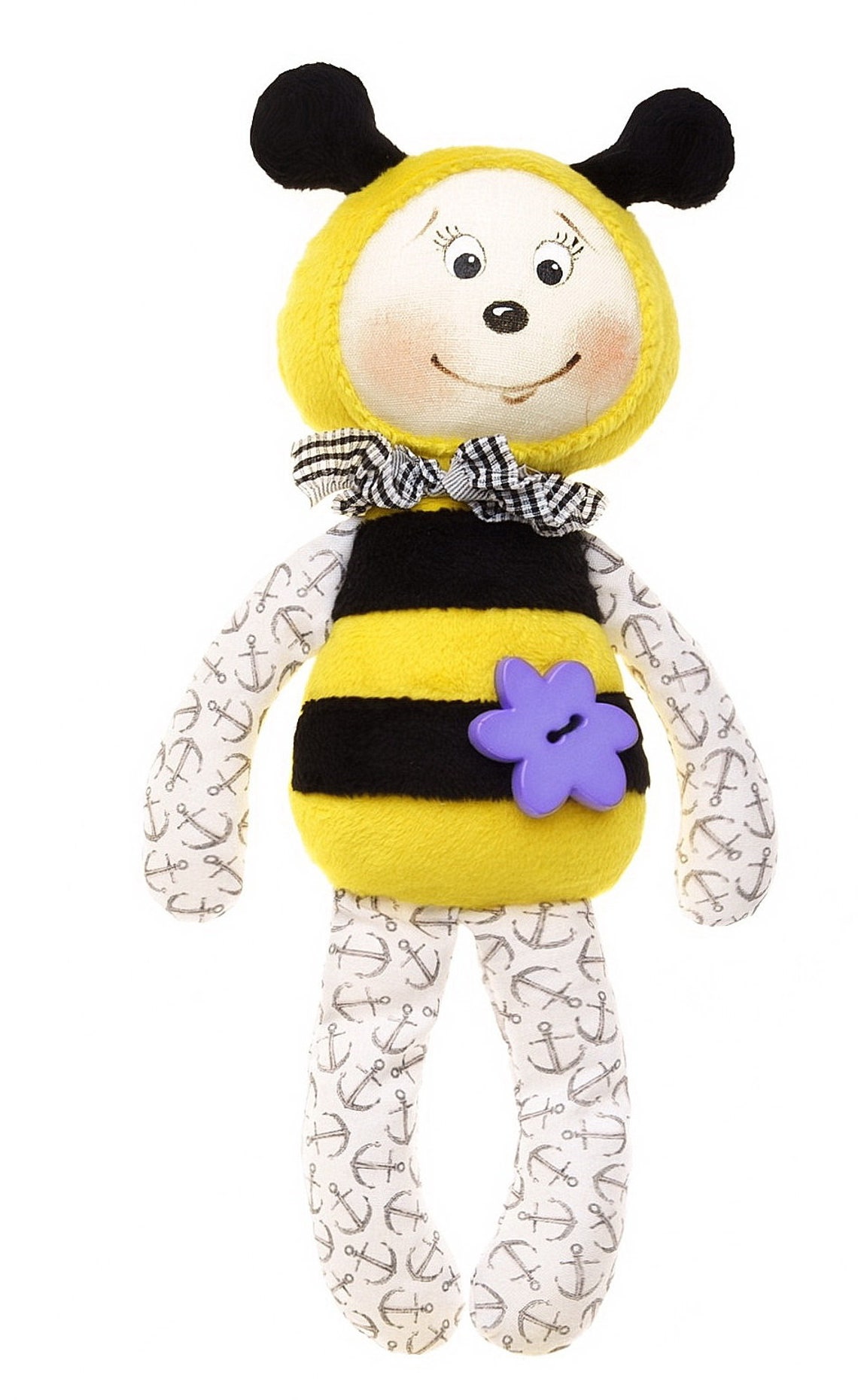 Cute plush bee doll Stuffed bee plushie toy Toddler girl gift | Etsy