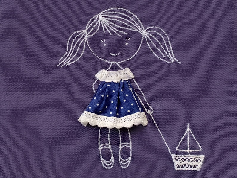 Baby Girl Machine Embroidery Designs Children Applique - Etsy