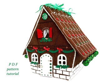 Fairy House Sewing Pattern Felt House Fabric Doll House PDF | Etsy