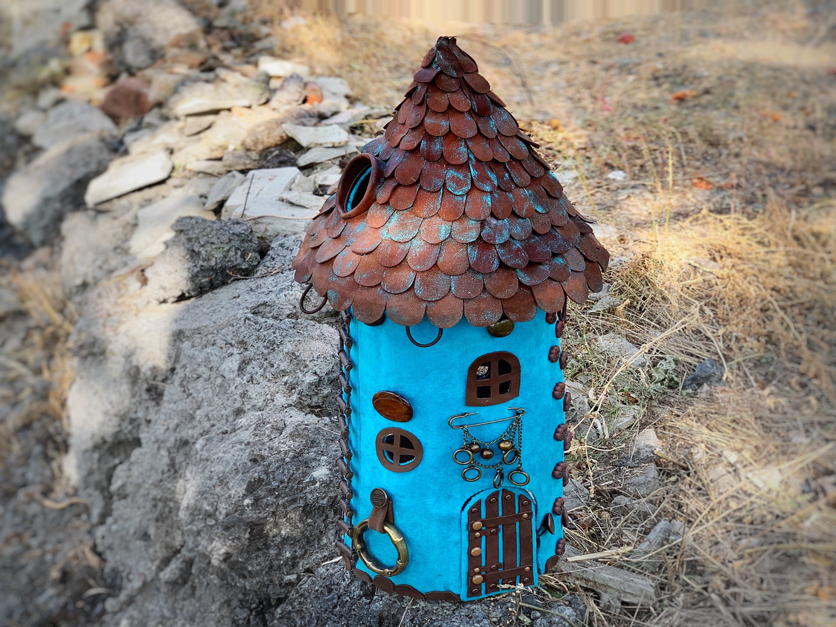 Felt Fairy House Pattern Gnome House Sewing Pattern Fabric | Etsy