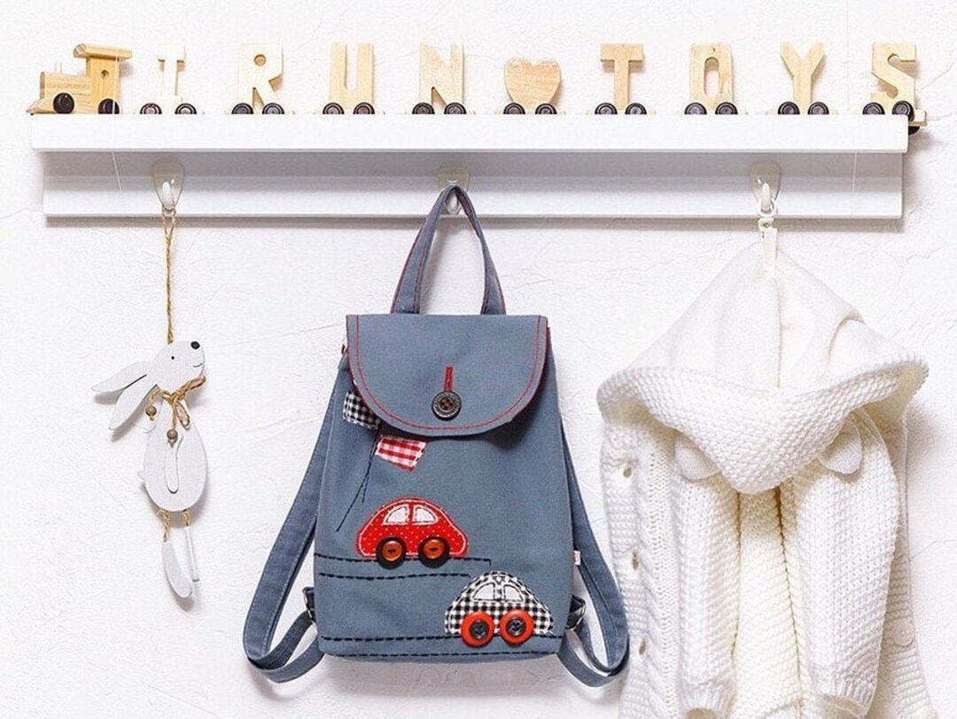 Mini Toddler Backpack Cars Boys Backpack Transport - Etsy