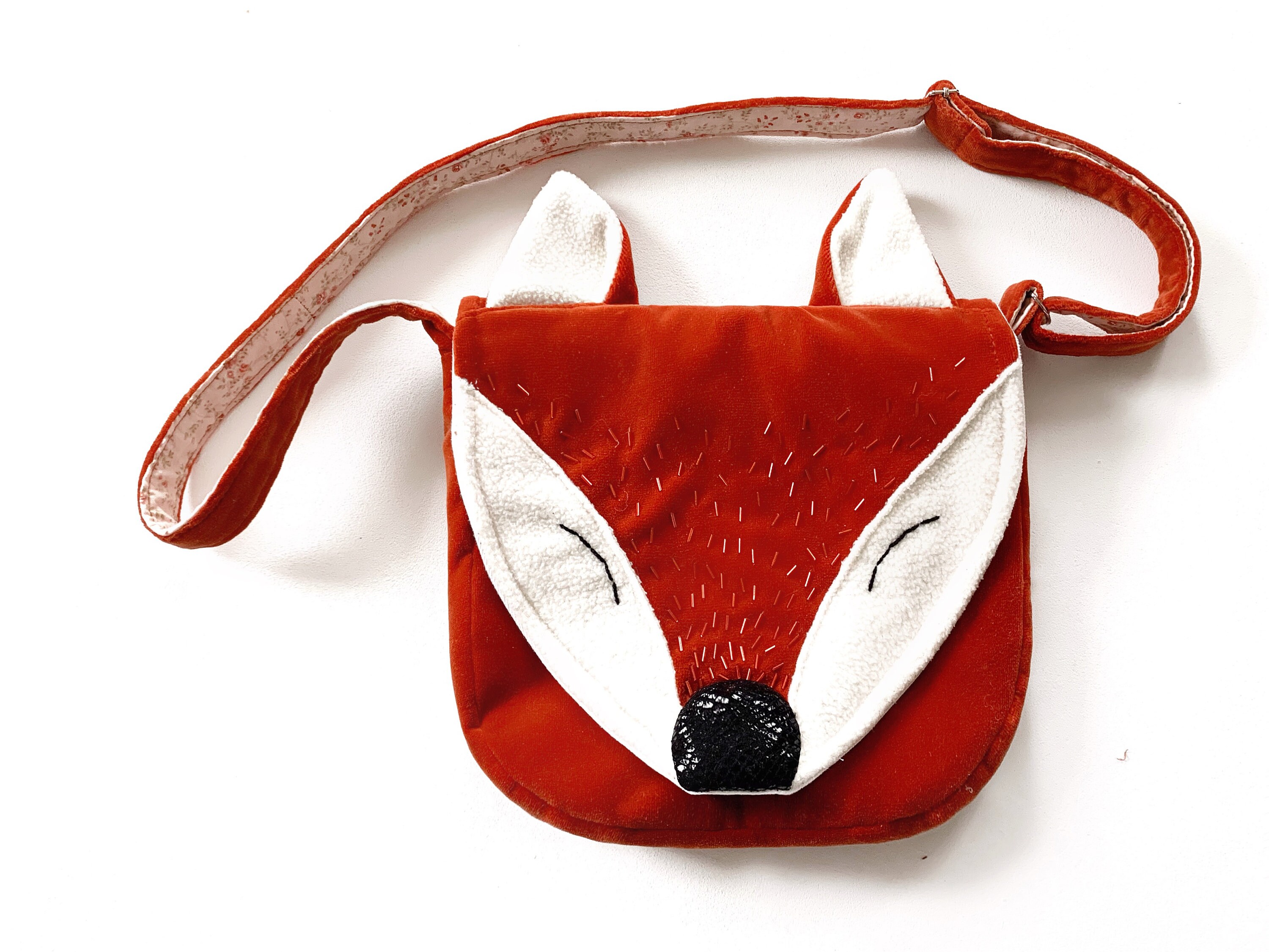 Fox Kids Purse Pattern PDF Kids Messenger Bag Sewing Pattern - Etsy