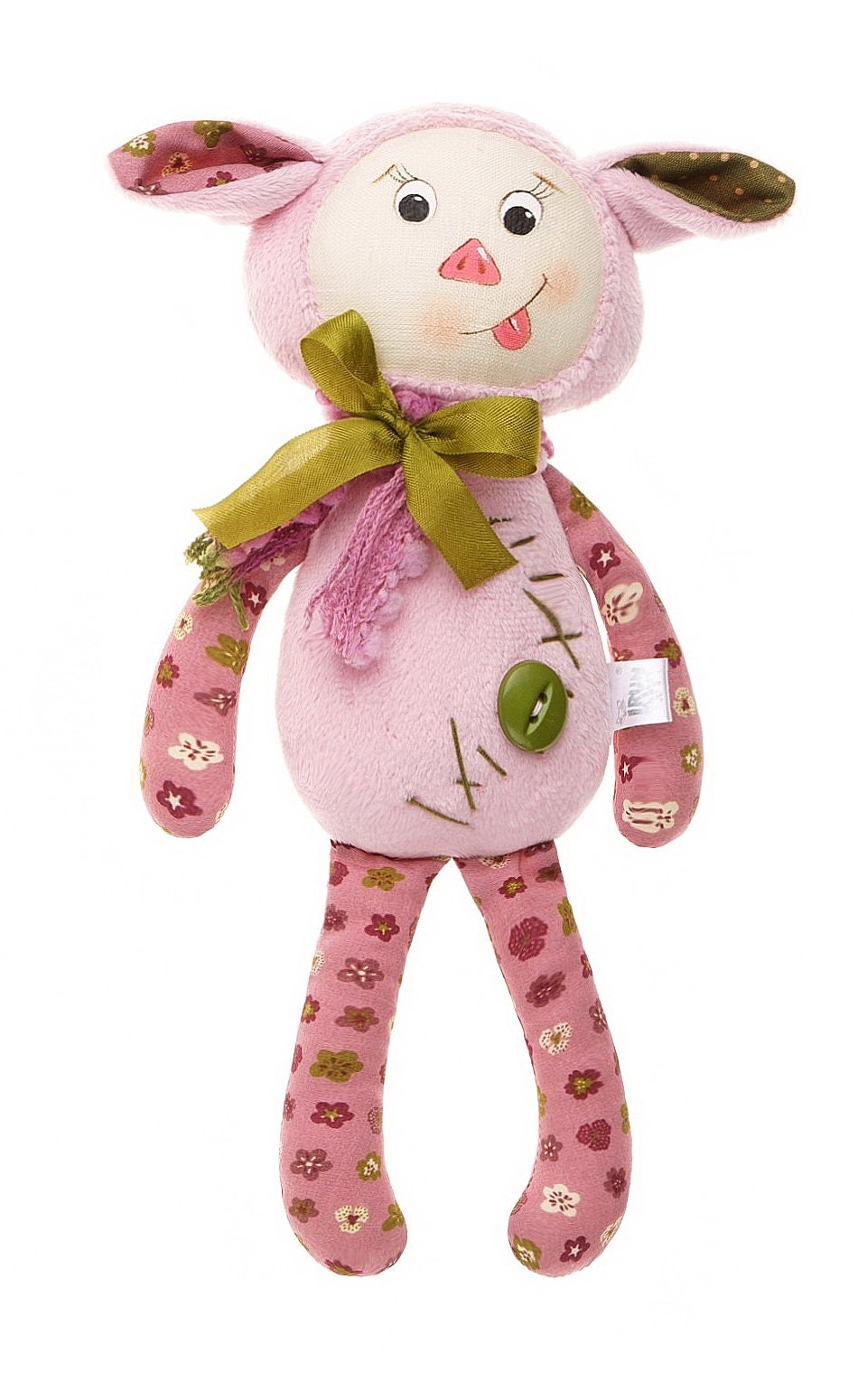 Stuffed Pig Sewing Pattern Plushie Pig Pattern PDF Infant | Etsy