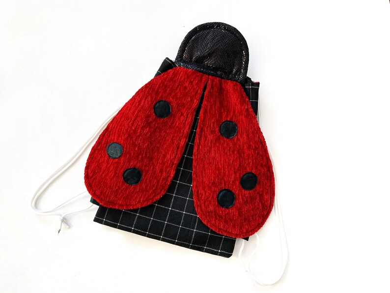 Ladybug Kids Backpack Sewing Pattern Toddler Backpack Pattern | Etsy