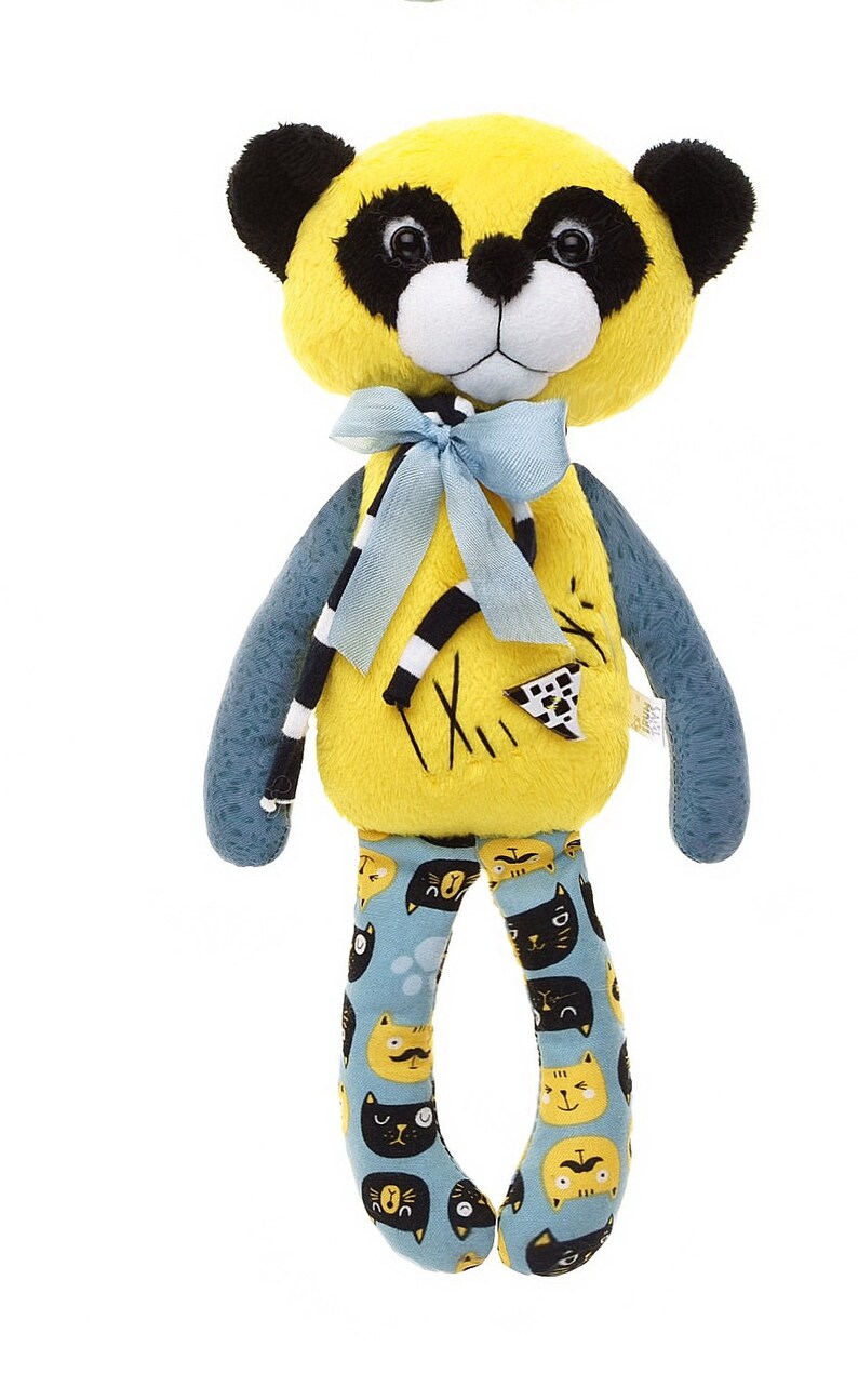 Plush Panda Sewing Pattern Panda Bear Pattern PDF Plushie | Etsy