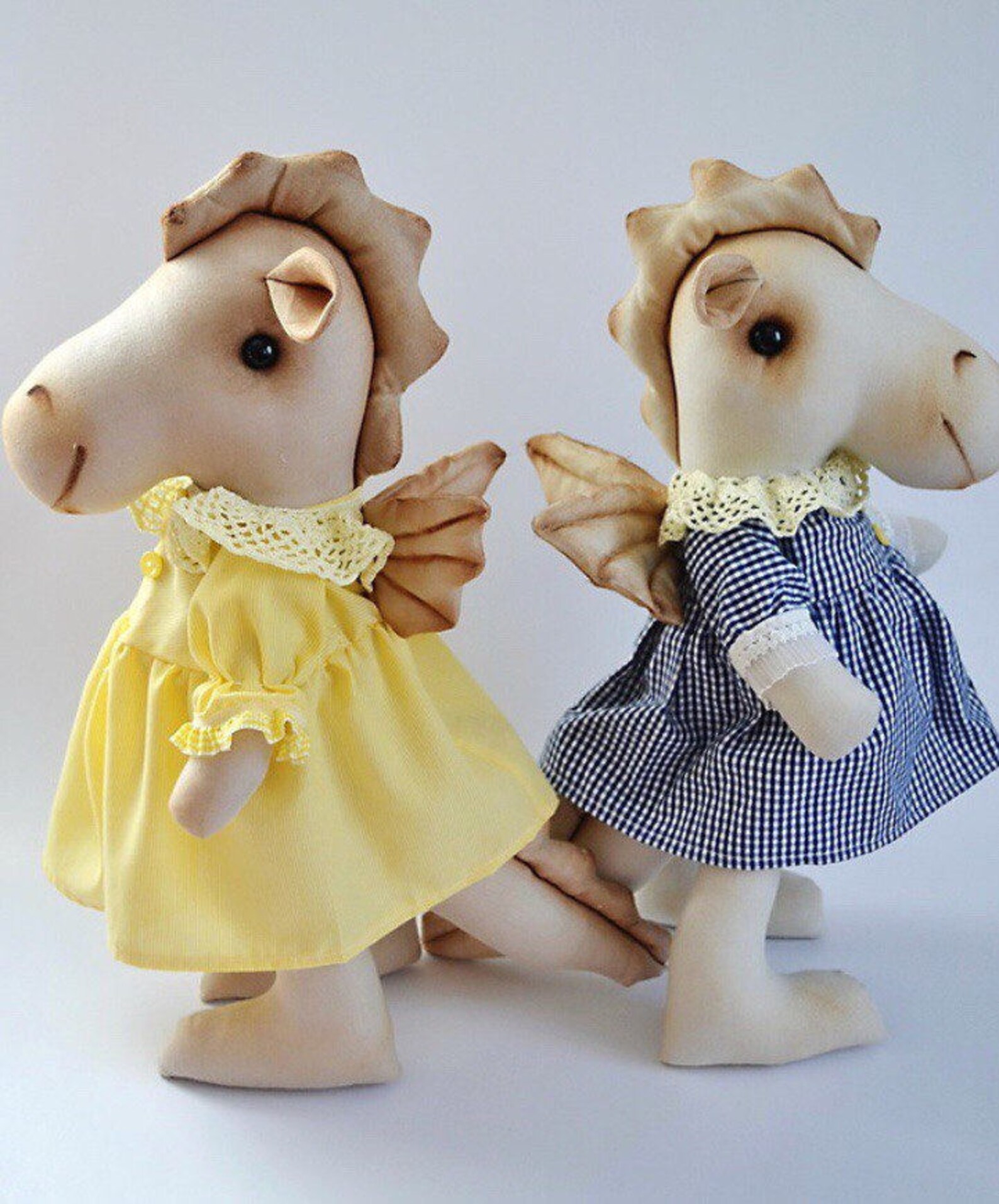 Dragon Doll Sewing Pattern: Fabric Toy With Clothes (PDF Pattern) - Etsy