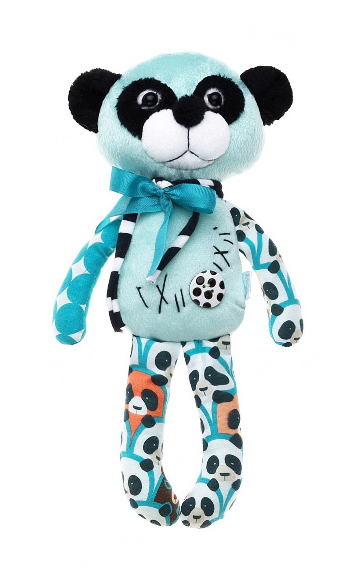 Plush Panda sewing pattern Panda bear pattern PDF plushie | Etsy