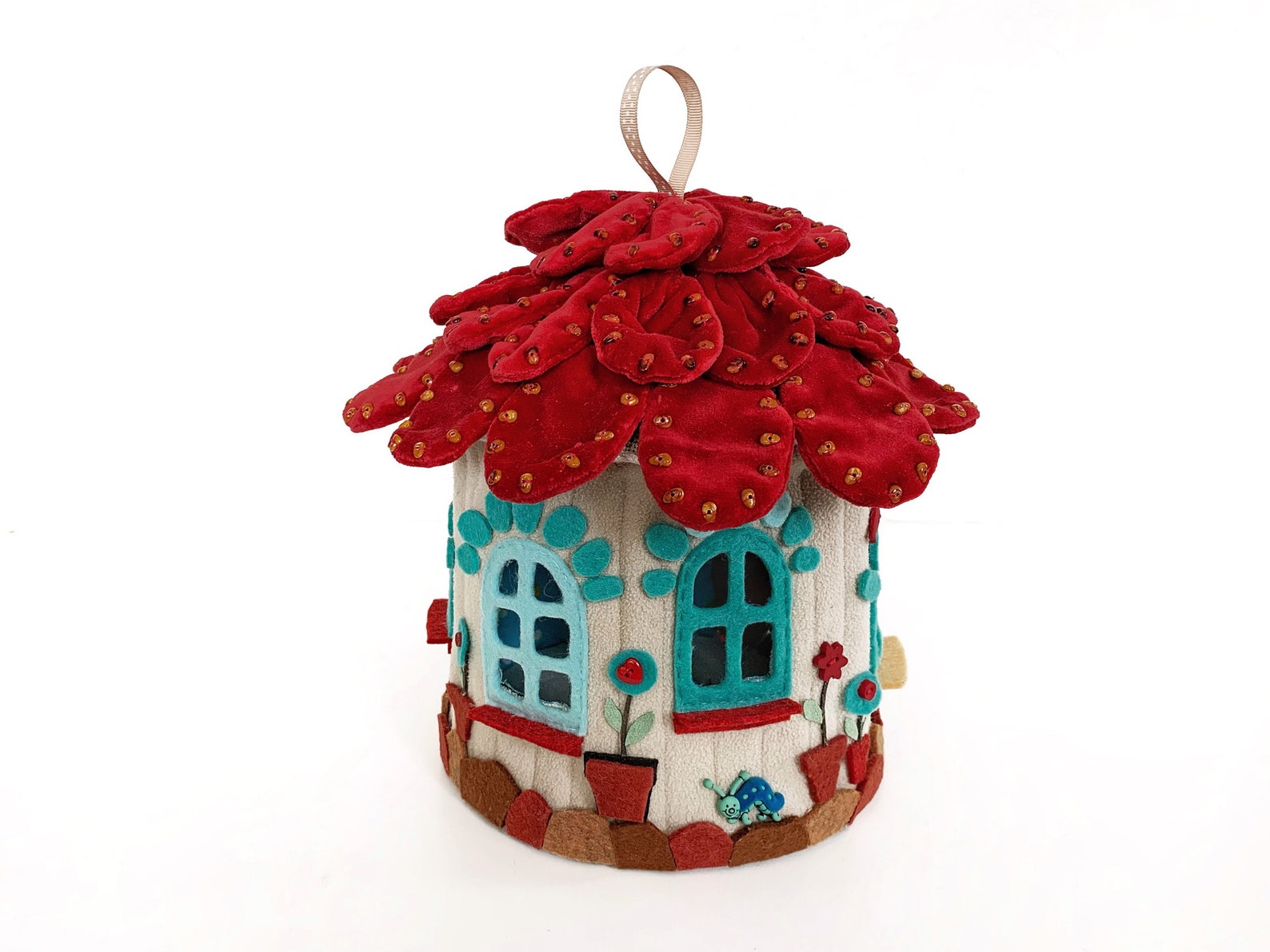Fairy House Sewing Pattern, Felt House, Fabric Doll House PDF Pattern ...