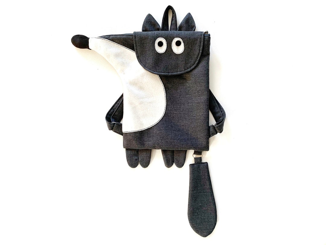 Wolf Kids Backpack Sewing Pattern Animal Toddler Backpack Pattern PDF ...