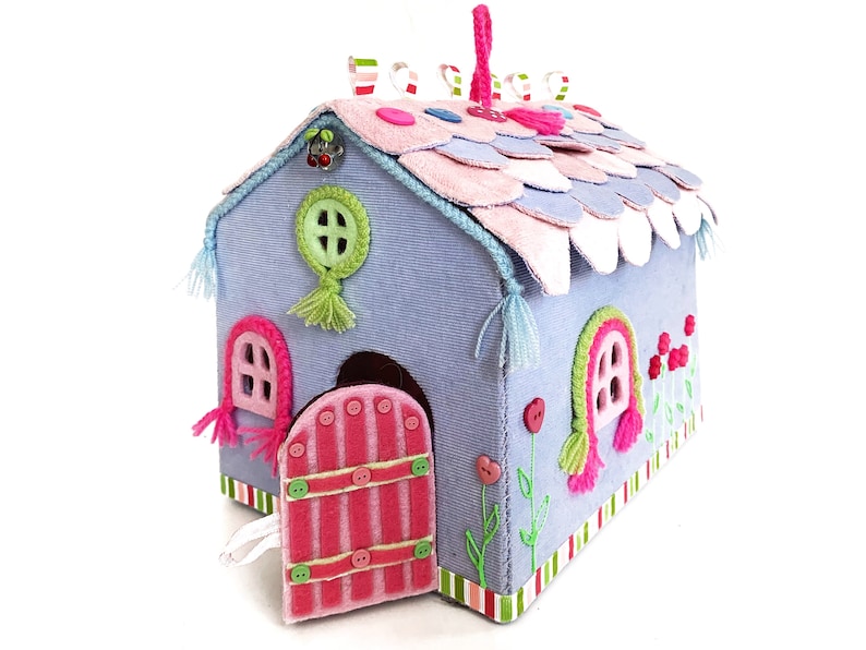 Fairy House Sewing Pattern Felt House Montessori Toddler - Etsy
