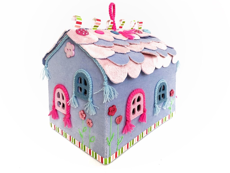 Fairy House Sewing Pattern Felt House Montessori Toddler - Etsy