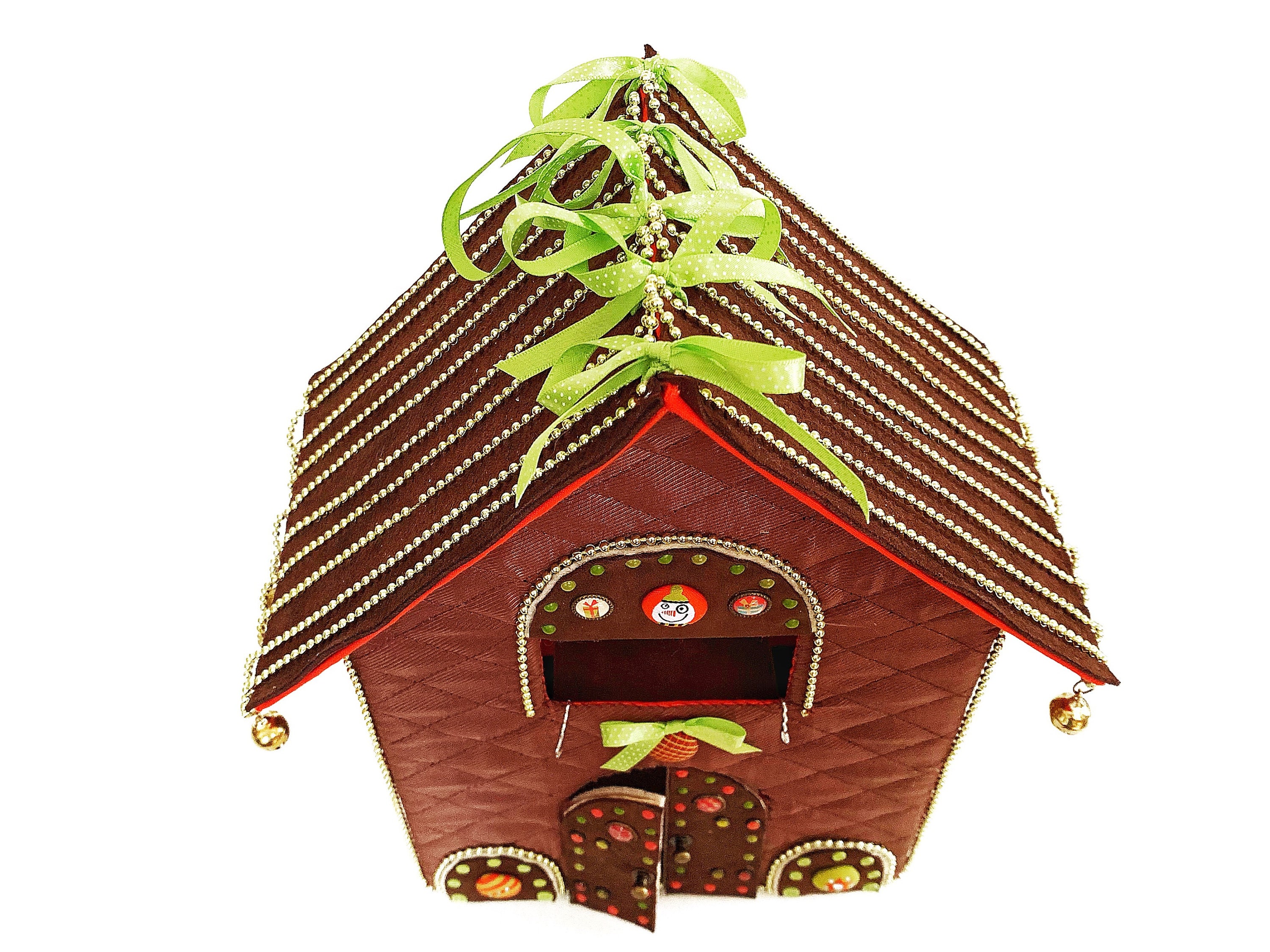 Felt Gingerbread House Sewing Pattern DIY Christmas House Kit | Etsy