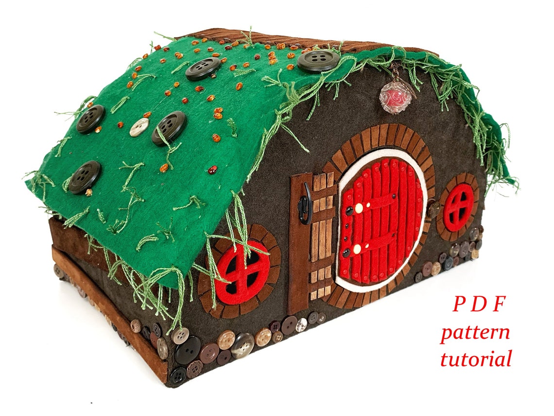 Hobbit House Sewing Pattern Fairy House Montessori Toddler | Etsy