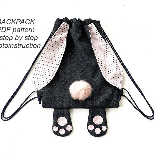 Bunny Ear Backpack - Etsy