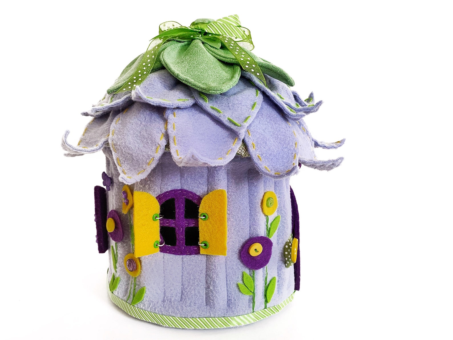 Fairy House Pattern Felt House Sewing Pattern Sensory Toys | Etsy