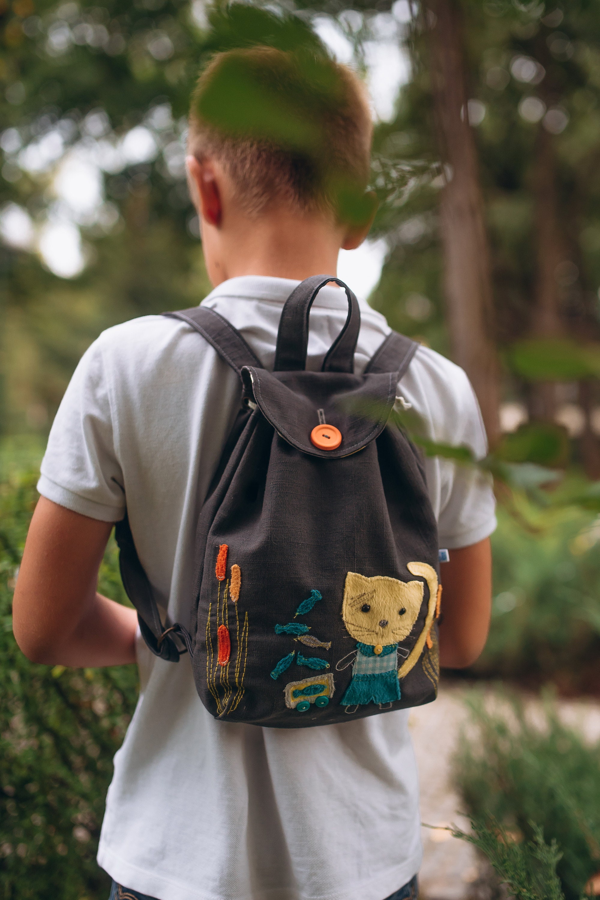 Personalized Toddler Backpack Boy Mini Backpack Girl - Etsy