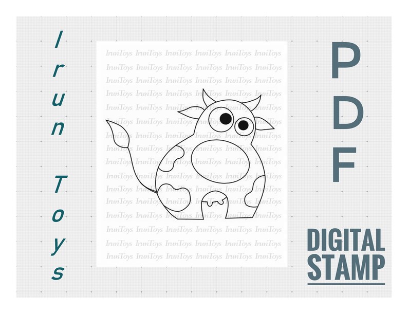 Cow Embroidery File Machine Embroidery Cow Designs Cow | Etsy