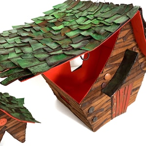 Felt House Sewing Pattern Cottagecore Decor Fairy House PDF Pattern - Etsy