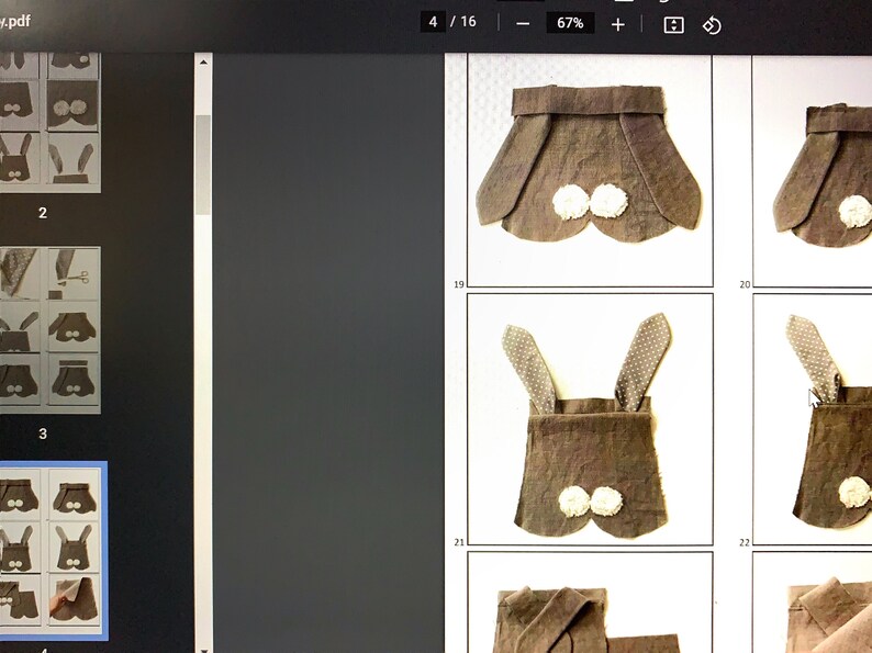 Toddler Backpack Sewing Pattern Bunny Backpack Pattern PDF | Etsy